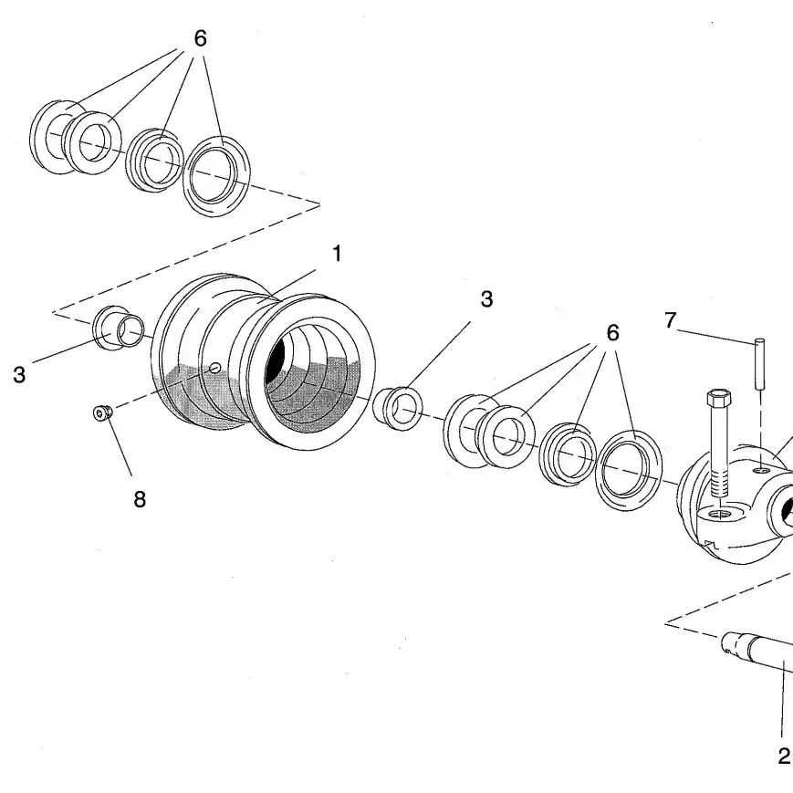 887 939 89 - TRACK ROLLER - Nordmac | High Performance Rock Drill Spare ...